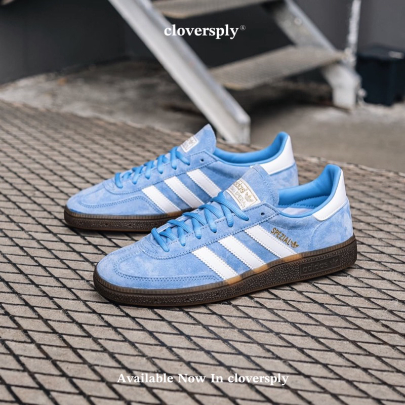 Jual ADIDAS ORIGINALS HANDBALL SPEZIAL 'ICE BLUE' | Shopee Indonesia