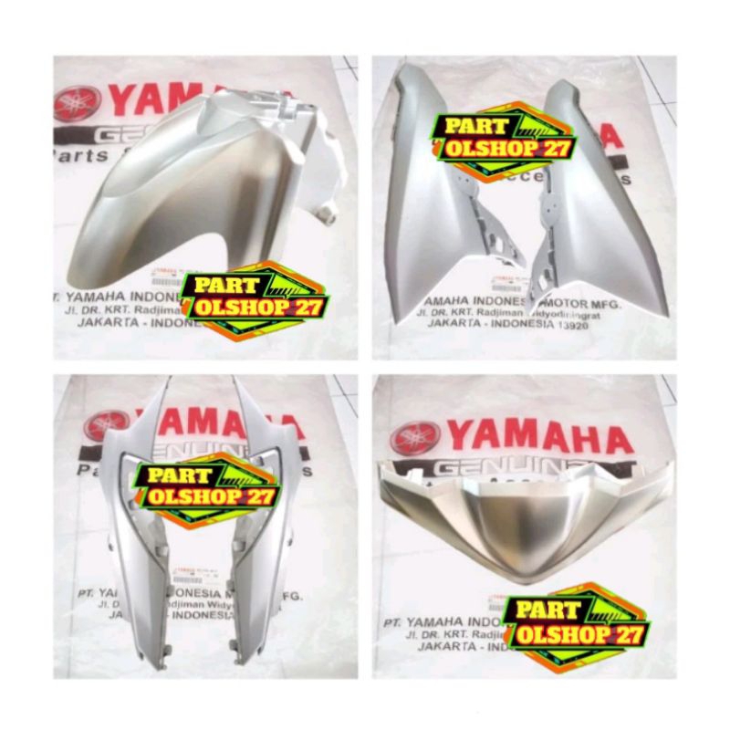 Jual Paket Full Set Body Halus Mio Gear 125 Silver Original Yamaha ...