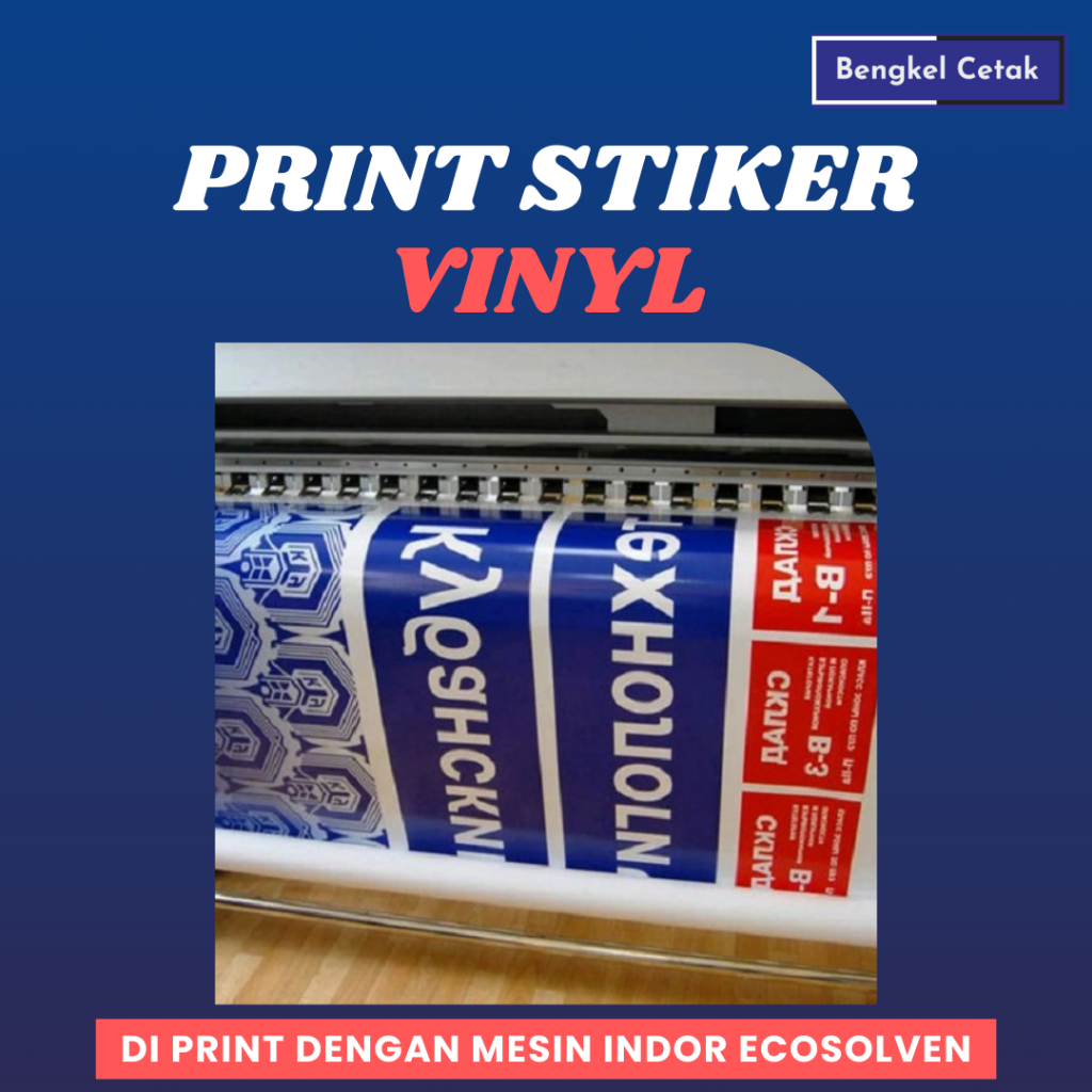 Jual Print Sticker Vynil | Shopee Indonesia