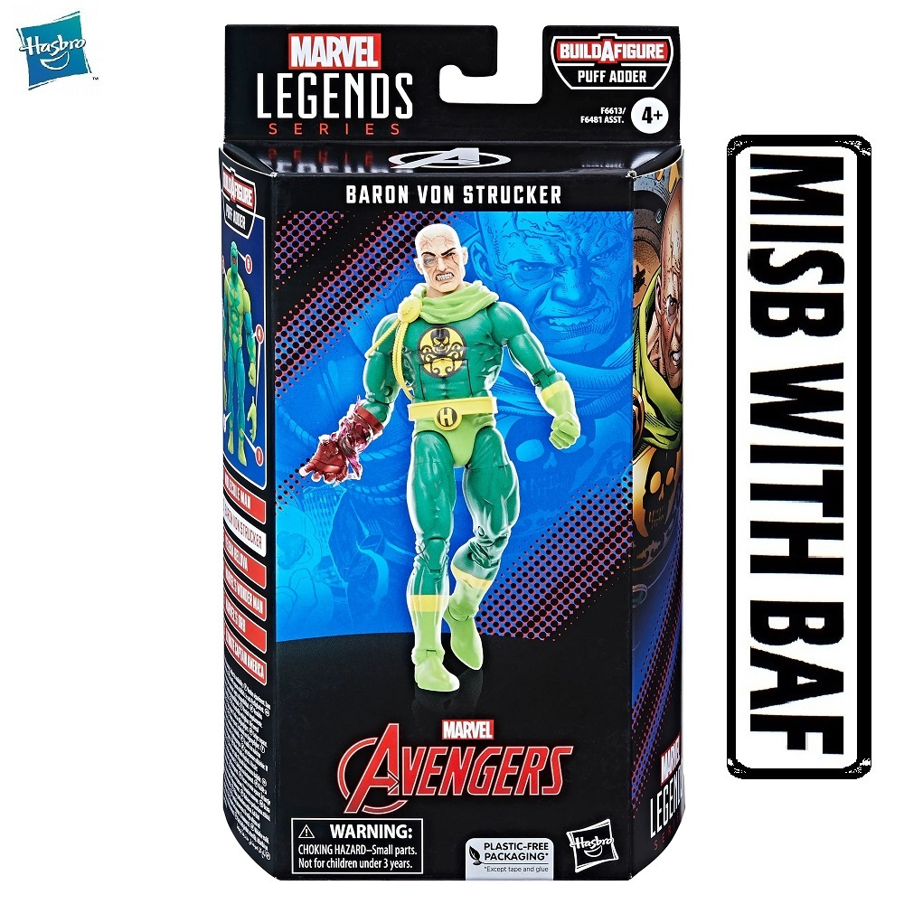 Jual MARVEL Legends Series Comics Avengers Wave Baron Von Strucker ...