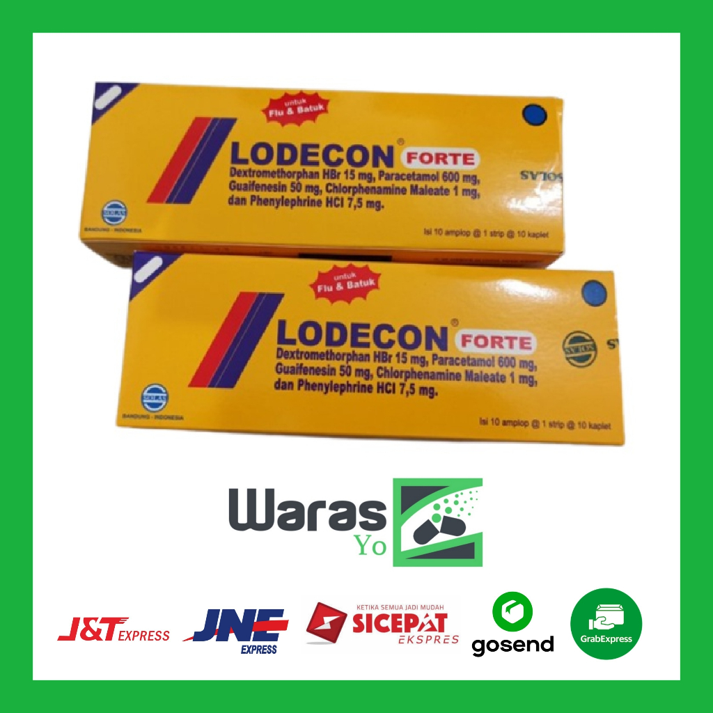 Jual [SW] Lodecon Forte KAPLET PER BOX / LODECON FORTE PER BOX | Shopee ...