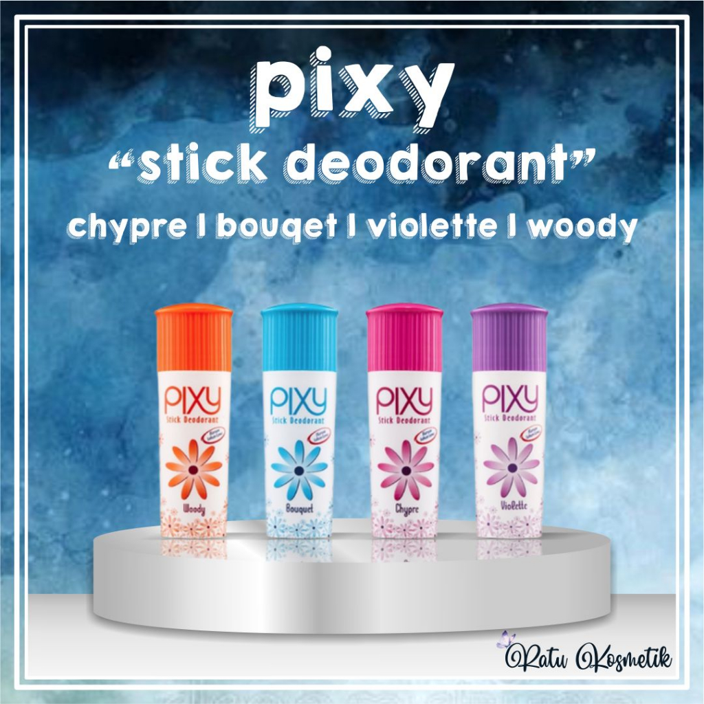 Jual RATU Pixy Stick Deodorant 34gr | Bouquet | Chypre | Violette ...
