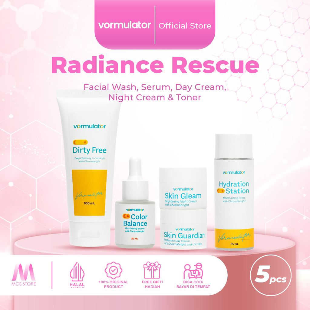 Jual MCS Store - 3 Months Treatment Package- Radiance Rescue Series with Chromabright | Shopee ...