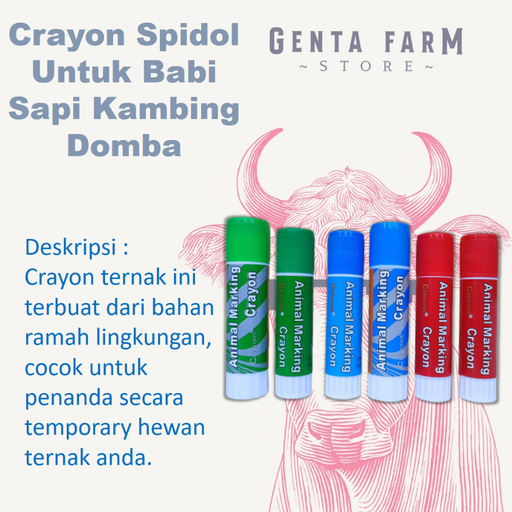 Jual Crayon Spidol Untuk Babi Sapi Kambing Domba | Shopee Indonesia