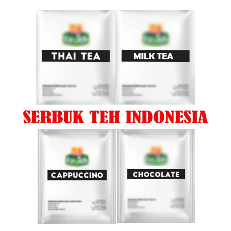 Jual Varian Rasa Teh P*CI (Choco,Cappuchino,Thai Tea,Milk Tea) | Shopee ...