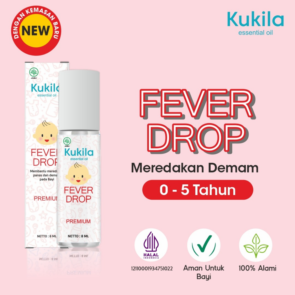 Jual Kukila Baby Fever Drop - Essential Oil Penurun Panas dan Demam ...