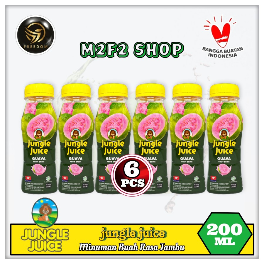 Jual Diamond Jungle Juice Guava | Jus Jambu Botol Pet - 200 ml (Kemasan ...