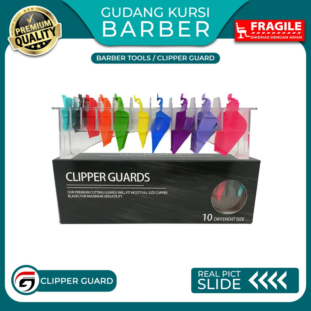 Jual Guard Set Warna Isi 10 Combguard Ukuran 0.5 sampai 8 Sepatu ...