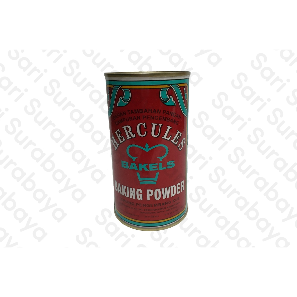 Jual Hercules Baking powder double acting 450 gr (kaleng) | Shopee ...