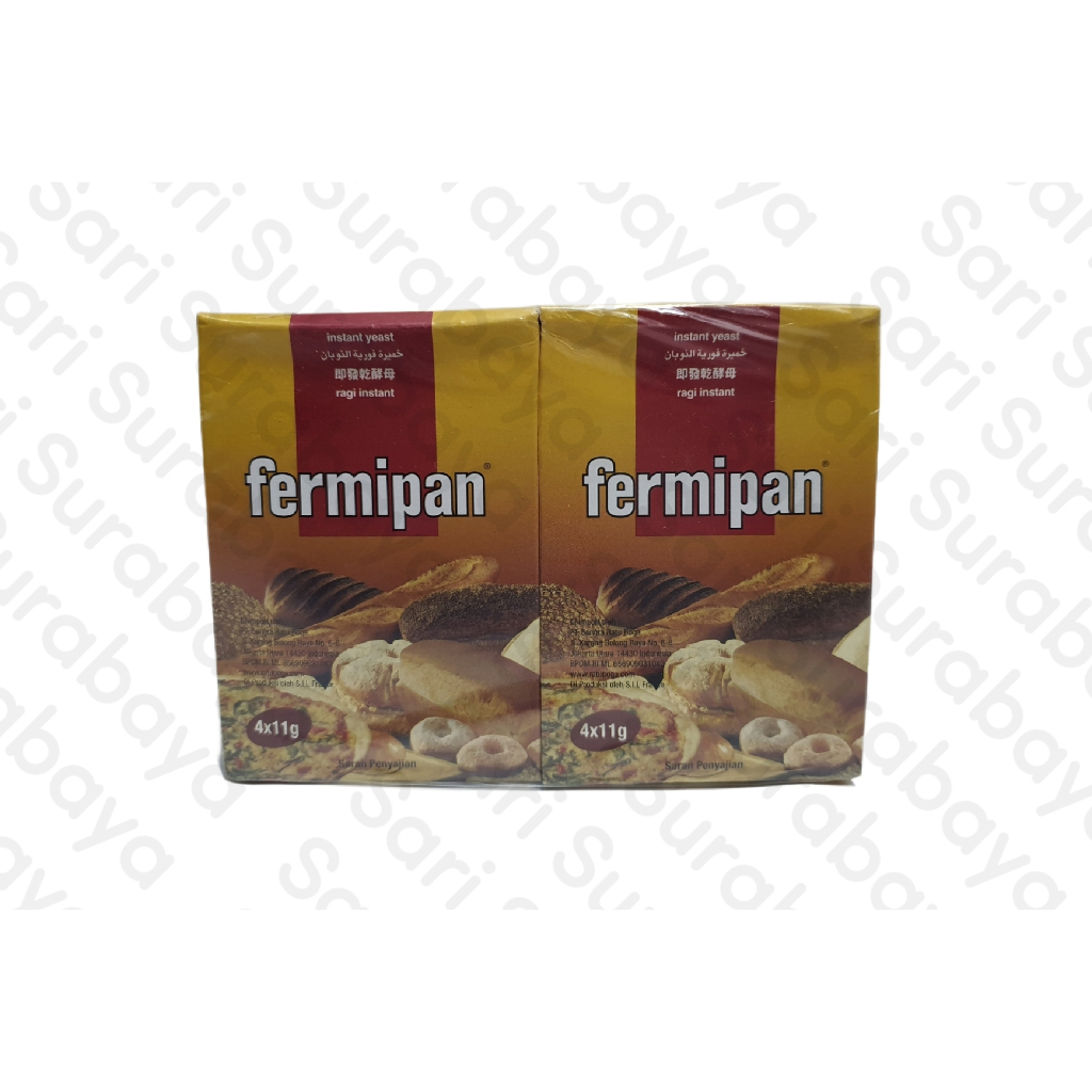 Jual Fermipan Ragi Instan (4 sachet x 11gr) | Shopee Indonesia