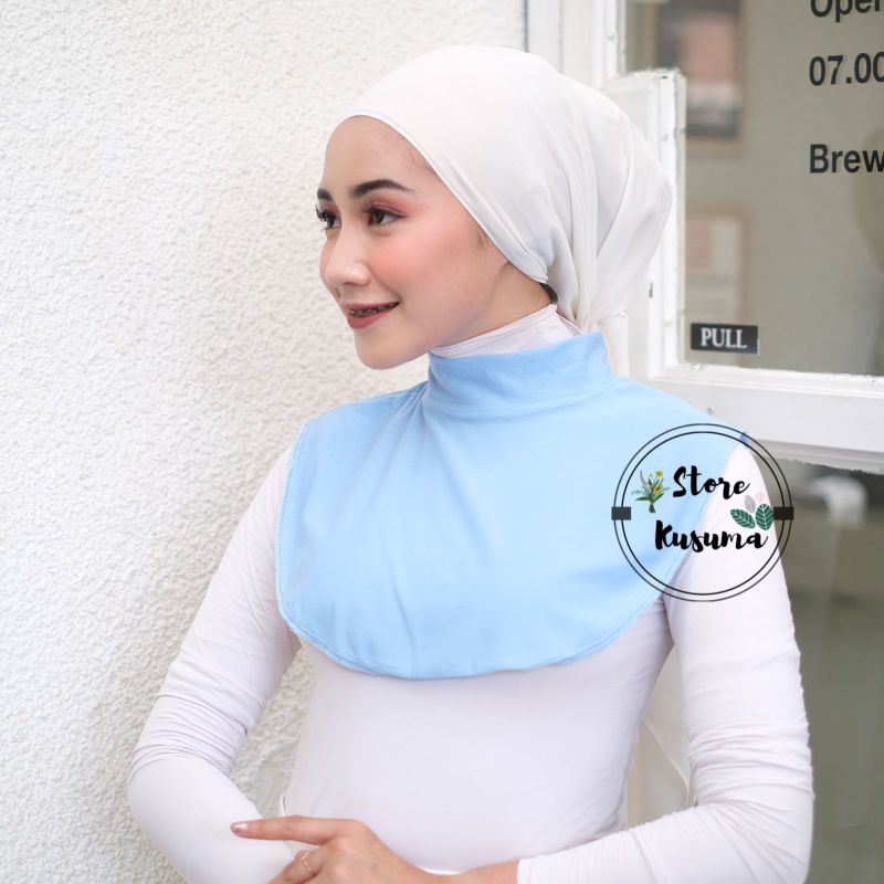 Jual Manset Leher Bahan Kaos pe/Manset Penutup Leher bahan kaos rayon ...
