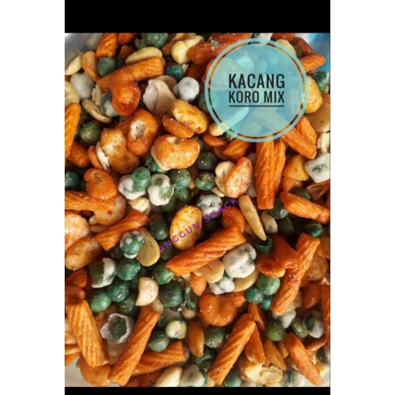 Jual snack campur / koro mix /kacang campur jaipong/koro mix jaipong ...
