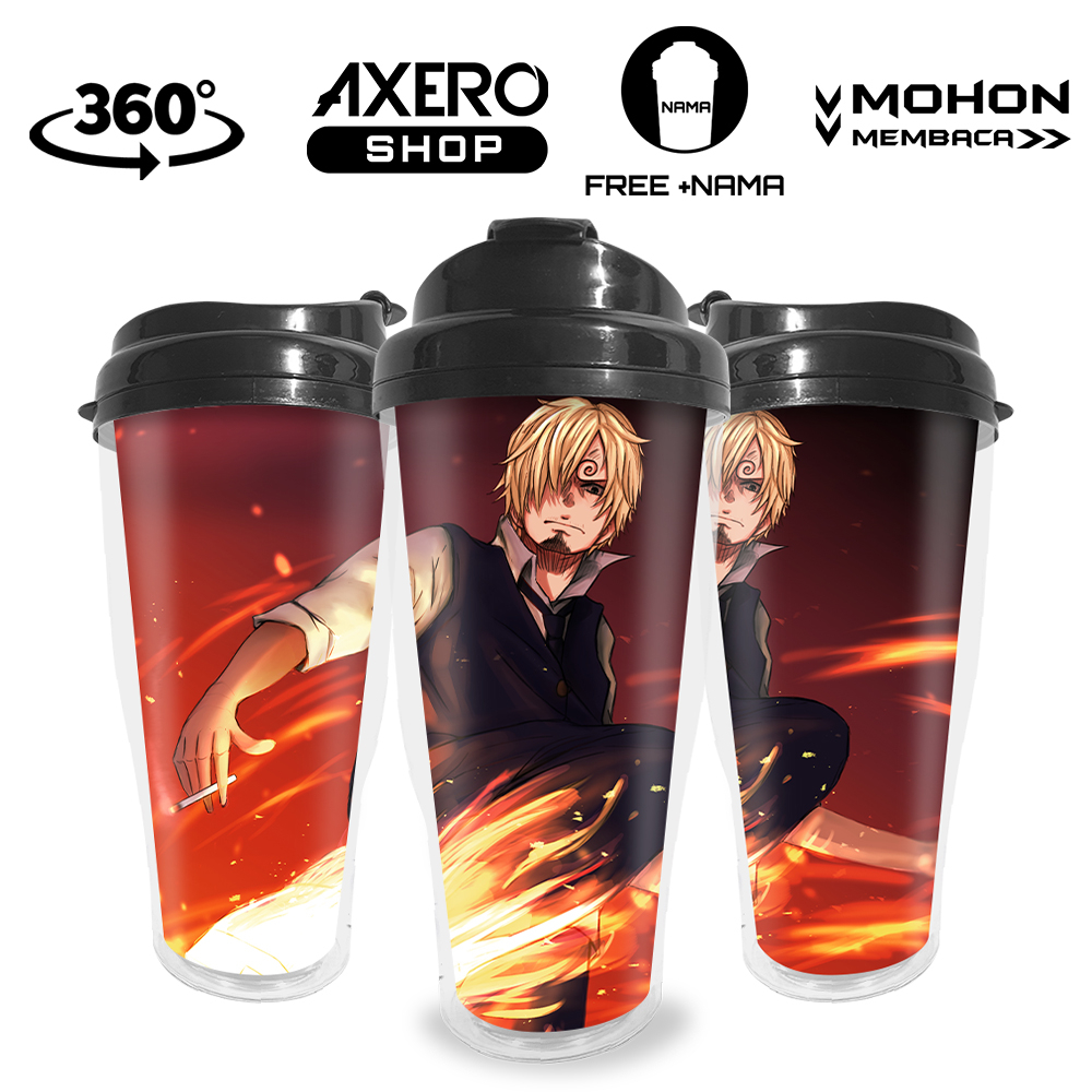 Jual Tumbler ONE PIECE / MONKEY D LUFFY / GEAR 5 NIKA / Merchandise ...