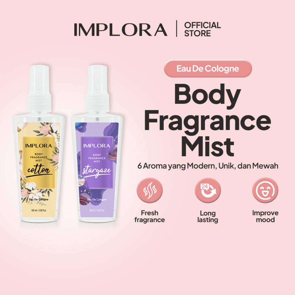 Jual Implora Body Fragrance Mist | Shopee Indonesia