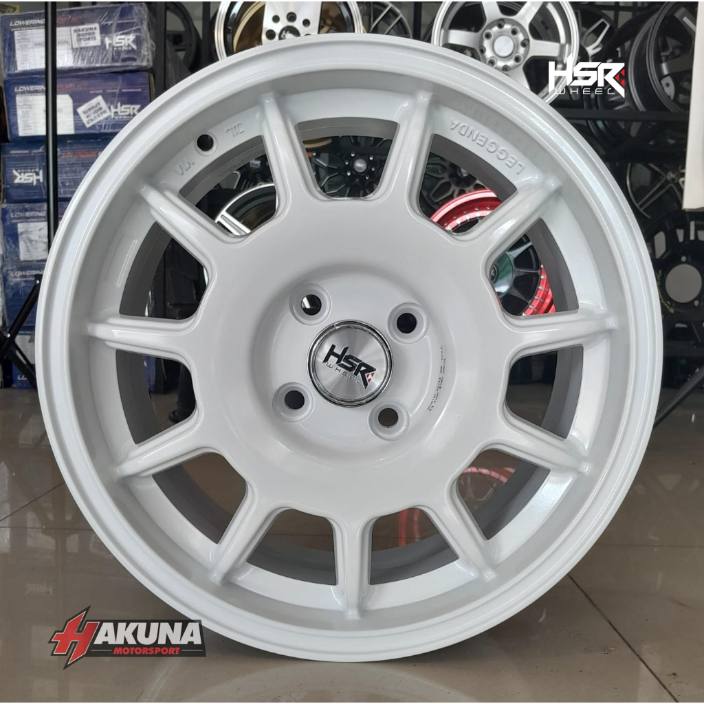 Jual Velg Mobil Model Rally HSR TOCHIGI R15 Lebar 7 Pcd 4X100 Buat Jazz,Brio,Yaris,Agya Promo ...