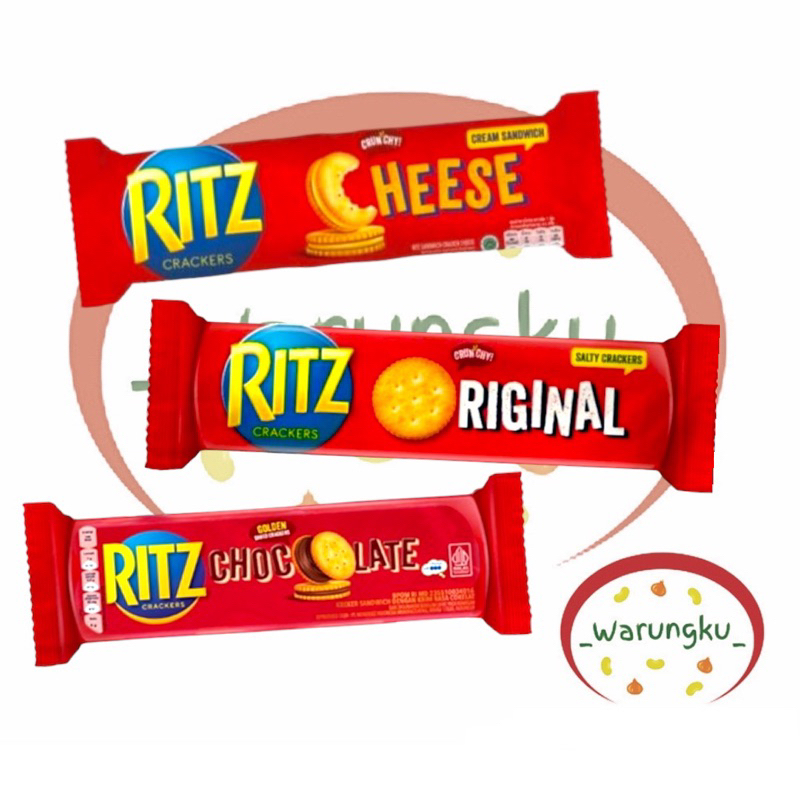 Jual RITZ ANEKA RASA 91gr Crackers Original Sandwich Keju Coklat ...