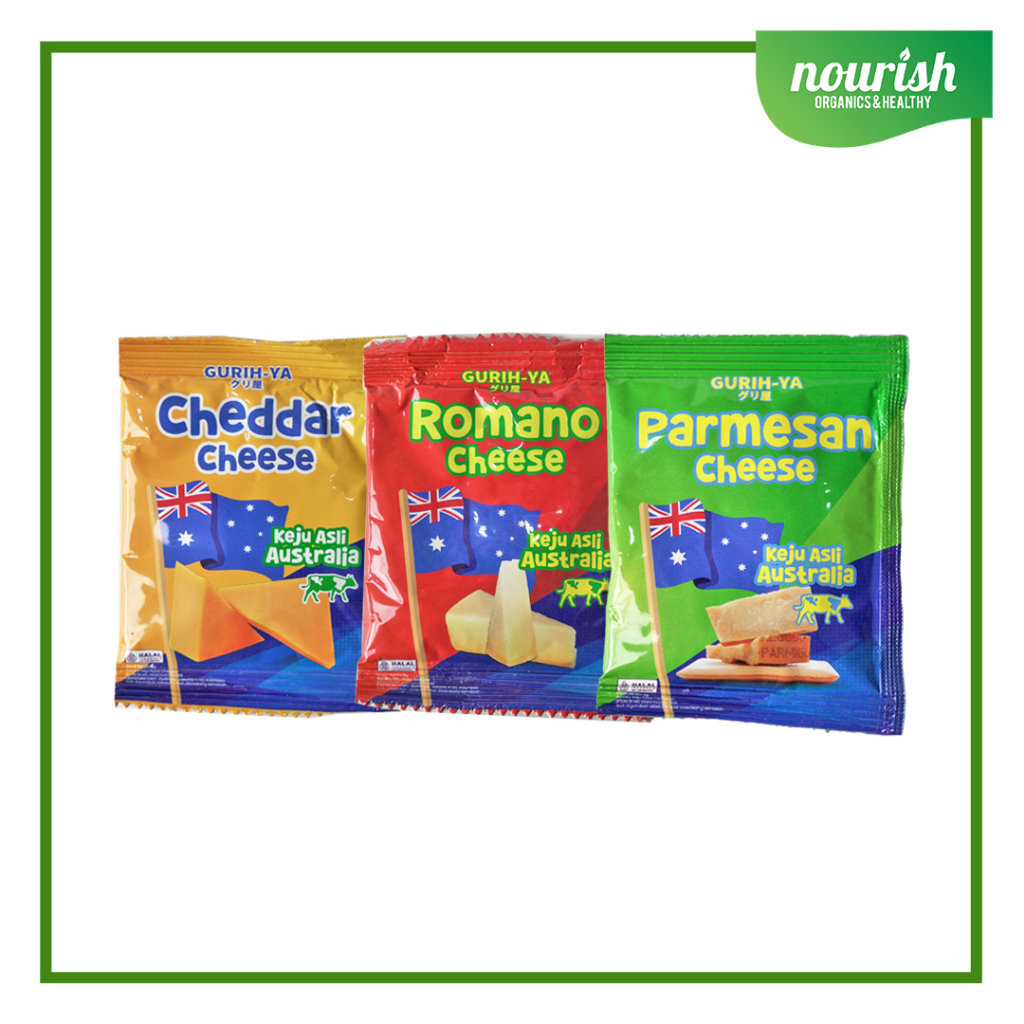 Jual GURIH-YA SACHET Bubuk Tabur KEJU / Romano Parmesan Cheddar Cheese ...