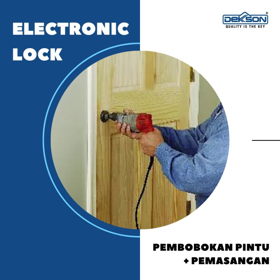 Jual Dekkson Pembobokan, Pemasangan Dan Setting Electronic Lock ...