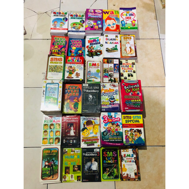 Jual ( PROMO BUKU MURAH ORIGINAL ) BUKU CERITA ANAK / HUMOR ANAK ...