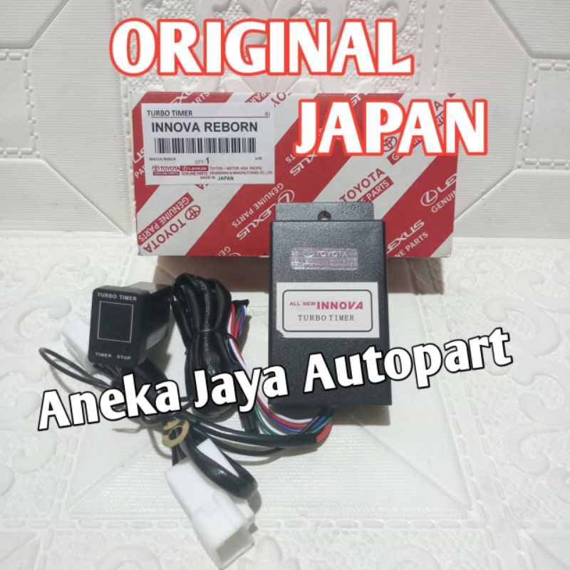 Jual Turbo timer Toyota Innova Reborn 2016-2020 plug n play original ...