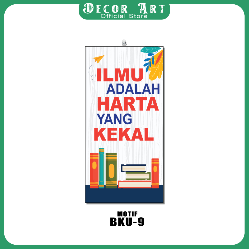 Jual Decor Art 15x30 Cm - Hiasan Dinding Ruang Kelas Tema Belajar Untuk ...