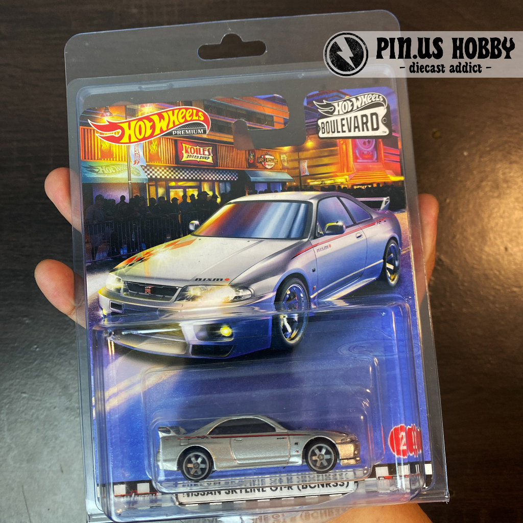Jual HOT WHEELS PREMIUM NISSAN SKYLINE GT R BCNR33 NISMO BOULEVARD ...