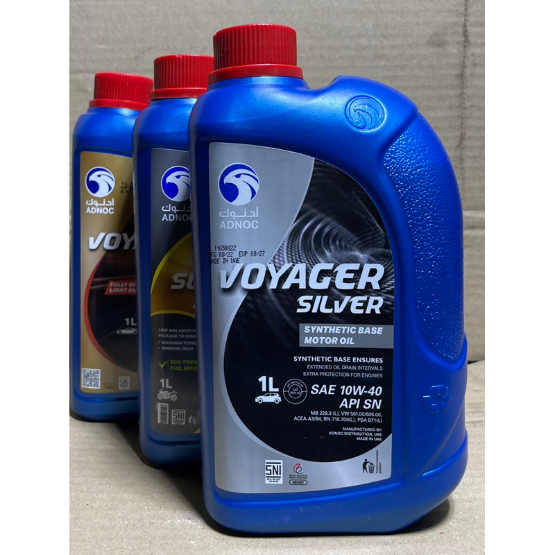 Jual adnoc Oli mesin adnoc voyager silver | Shopee Indonesia