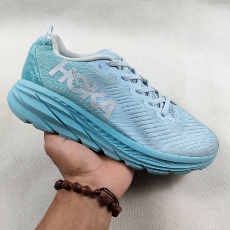 Jual Sepatu Running pria Hoka One One Rincon 3 Ice Flow | Shopee Indonesia