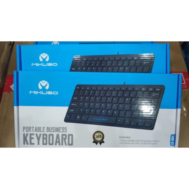 Jual Keyboard PC Mikuso KB-001U Keyboard USB Portable Keyboard Komputer ...