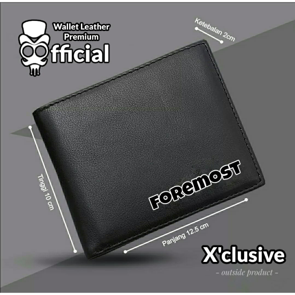 Jual Dompet Pria Import Brand FOREMOST Tampilan Elegan Juga Trendy ...