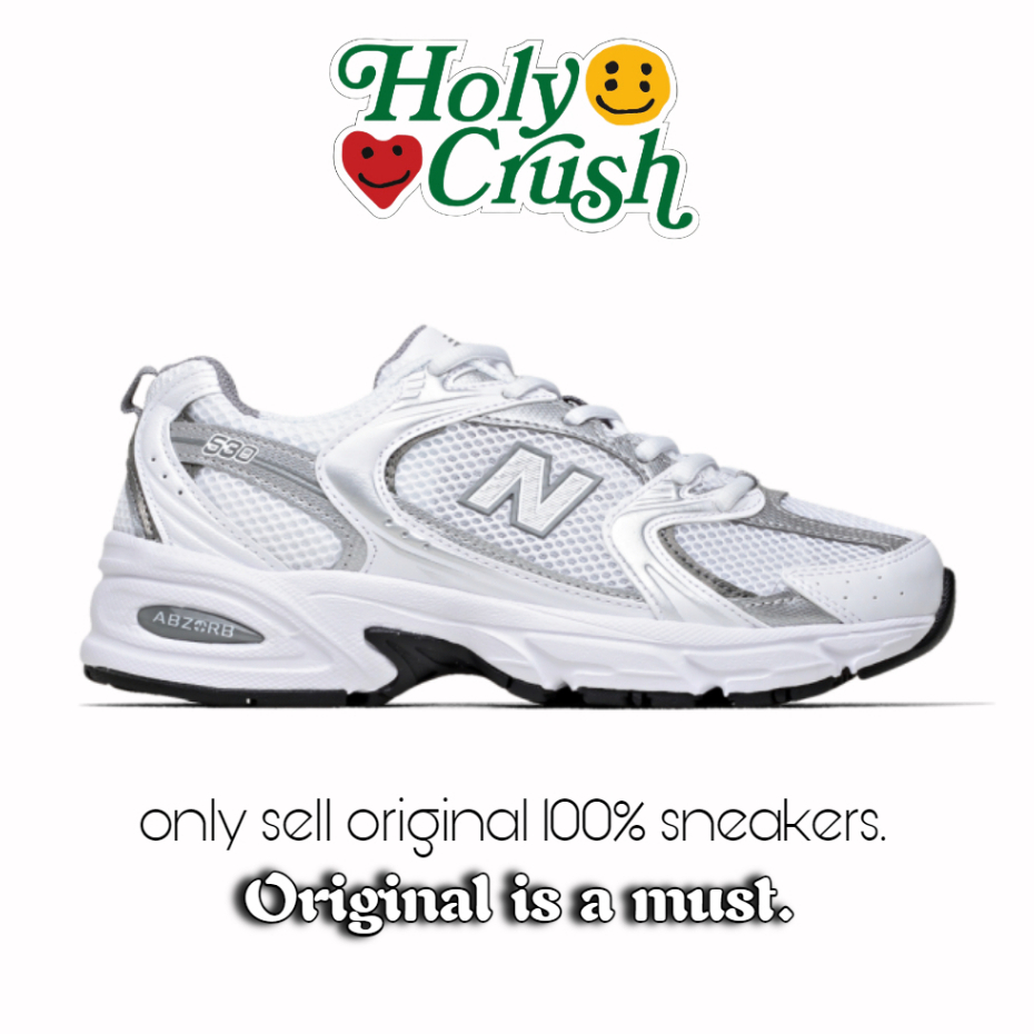Jual New Balance 530 White Silver Mettalic (MR530AD) - Original 100% ...