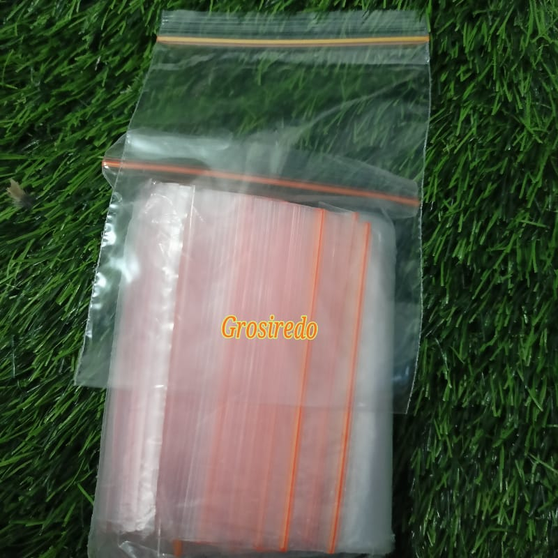 Jual Plastik Pe Klip isi 100 Lembar Zipper / Plastic Ziplock Packing ...