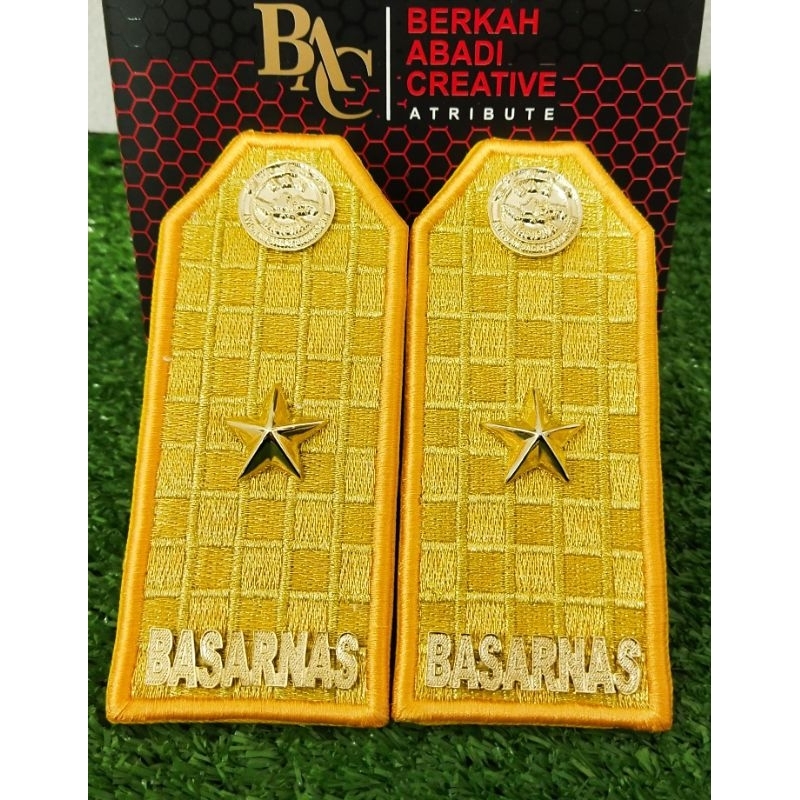 Jual Pangkat Pdu Basarnas bintang satu Exclusive mewah | Shopee Indonesia