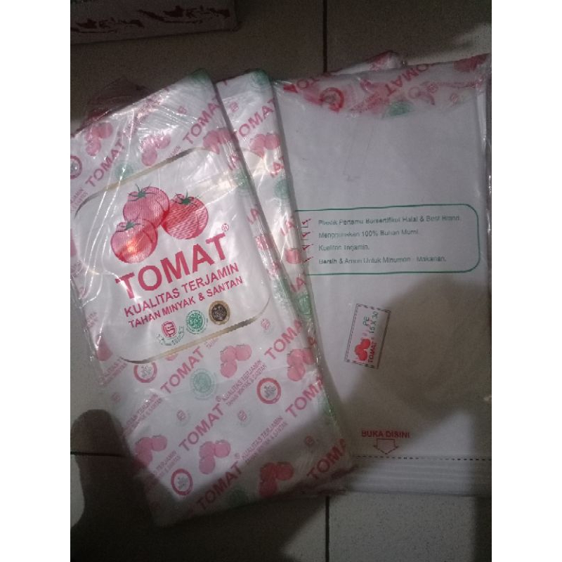 Jual Plastik Bening TOMAT 1kg | Shopee Indonesia