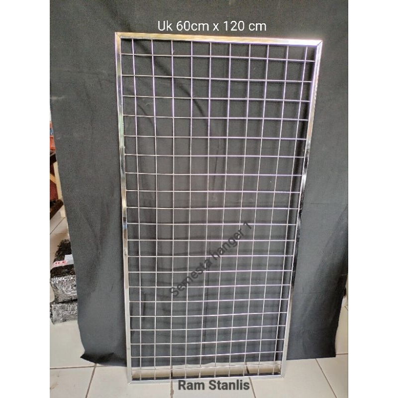 Jual Besi Ram Stanlis/Besi Ram Display Ukuran 60 cm x 120 cm | Shopee ...