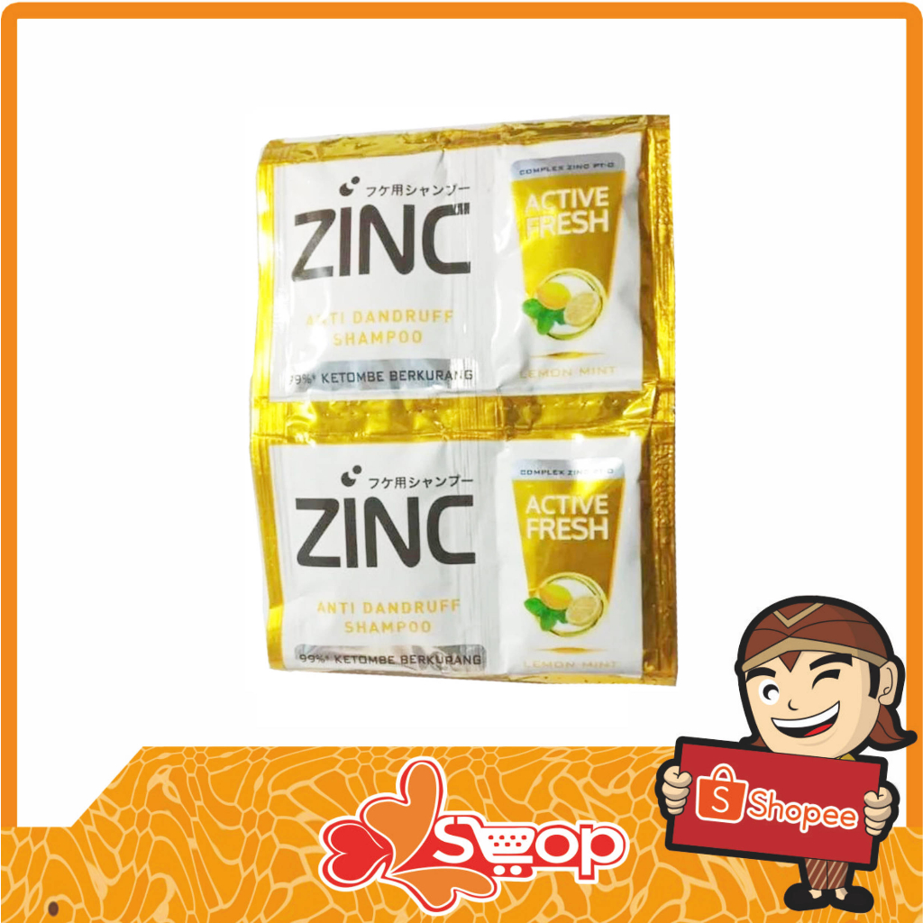 Jual ZINC 12X10ML ACTIVE FRESH | Shopee Indonesia