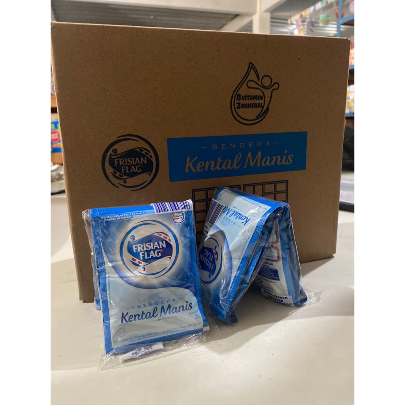 Jual SUSU BENDERA FRISIAN FLAG SACHET/RENCENG | Shopee Indonesia