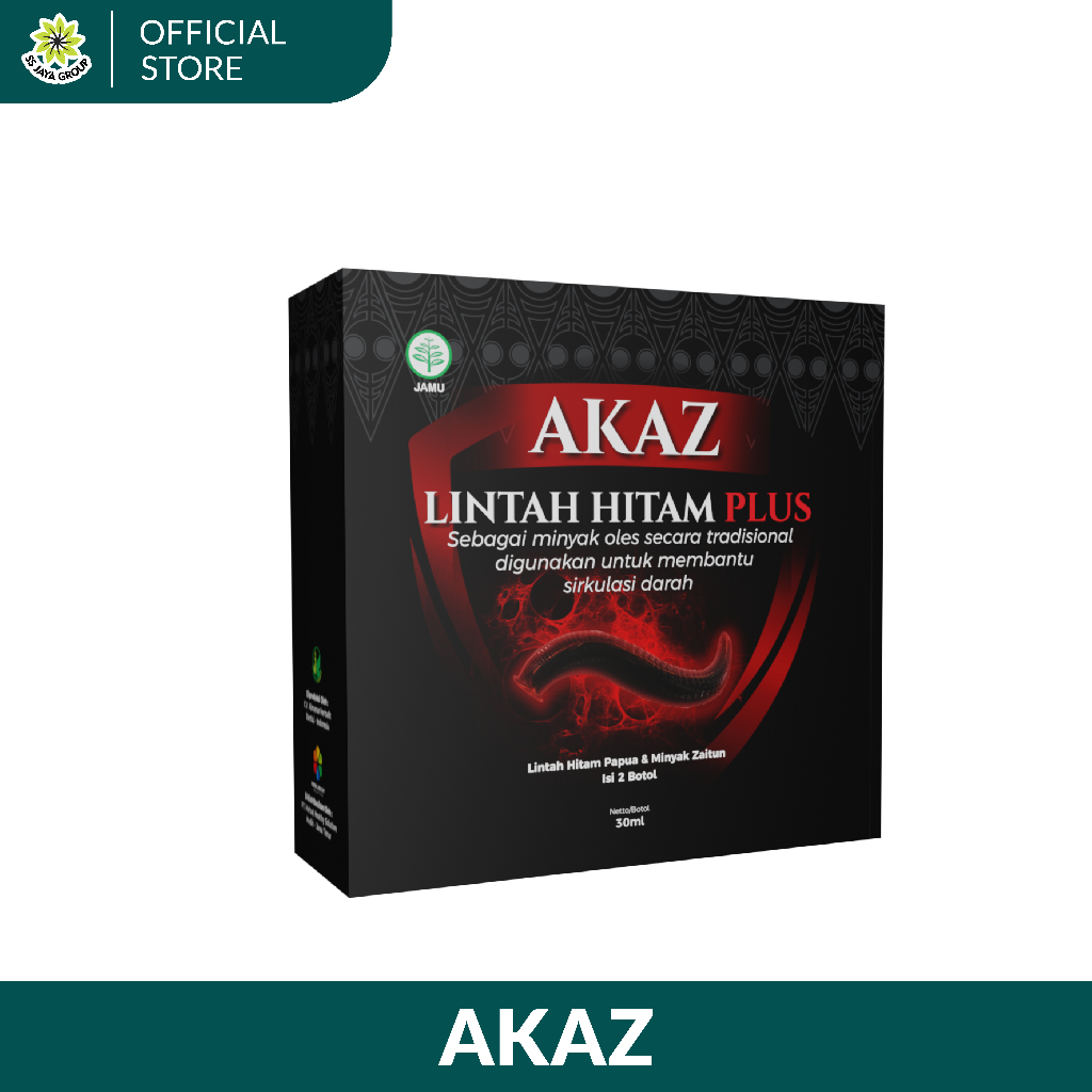 Jual CV SS Jaya Grup - AKAZ Lintah hitam papua isi 2 botol - pembesar penis | Shopee Indonesia