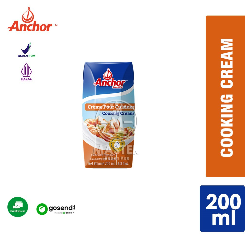 Jual Cooking Cream UHT Anchor 200ml [KHUSUS INSTANT] | Shopee Indonesia