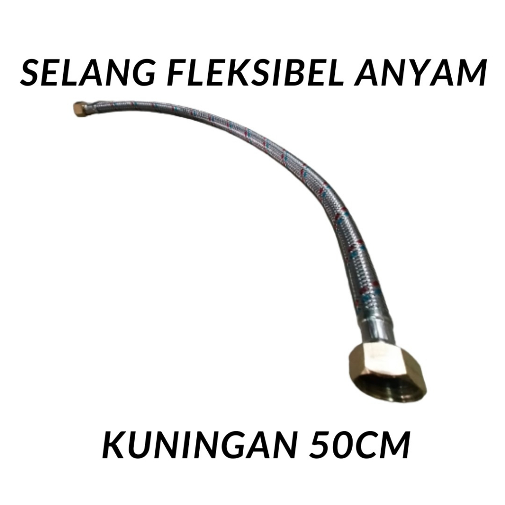Jual Khrsma JKT - DIVA selang Fleksibel anyam 50 cm stainless Murah ...