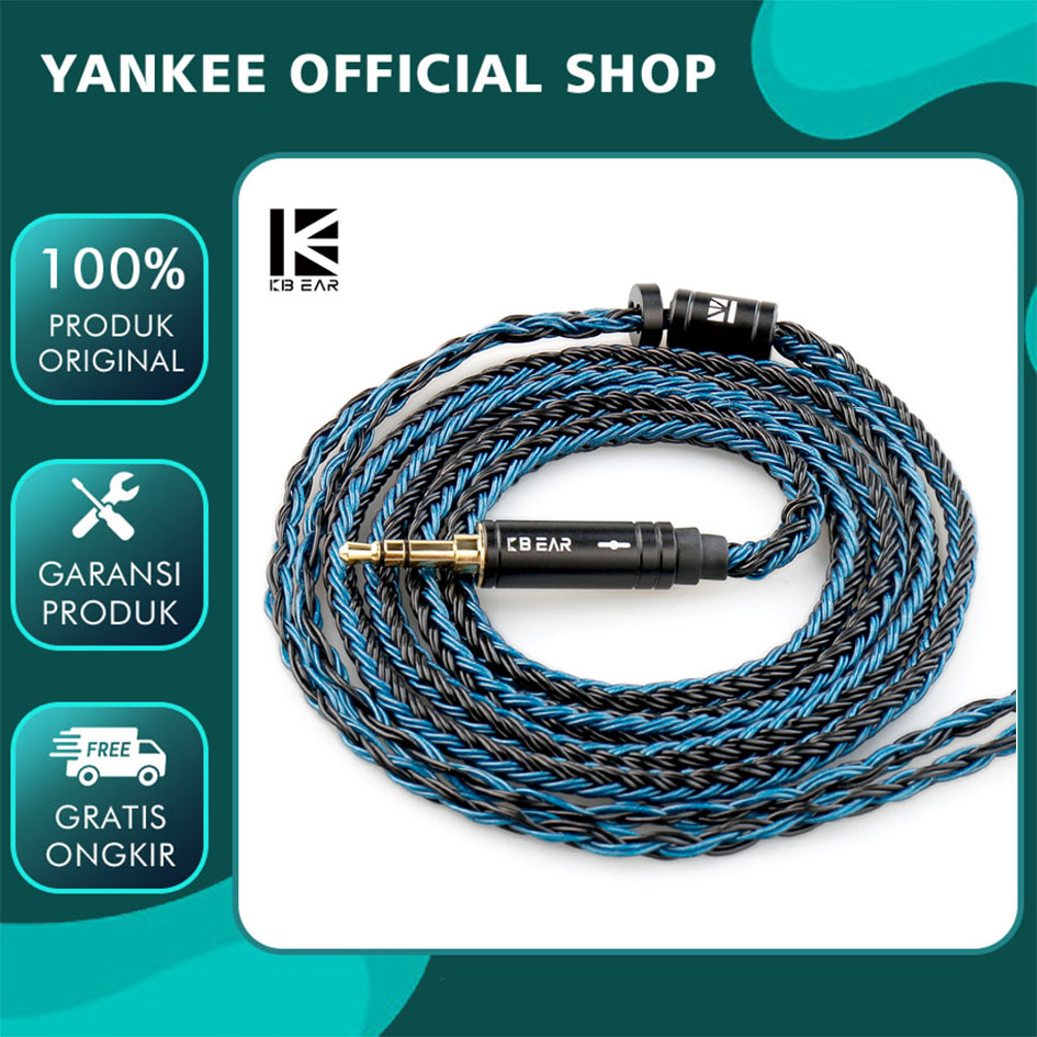 Jual KBEAR ST16 Crystal 16 Cores 5N Single Copper Silver-plated IEM ...