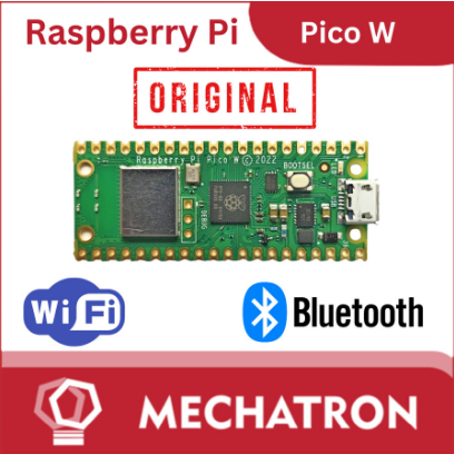 Jual Original Raspberry Pi Pico W Wifi Bluetooth RP2040 Wireless RPI Raspi | Shopee Indonesia