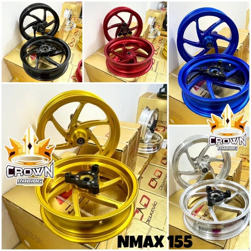 Jual Velg Delkevic DND Six Star 6Star Ring 13 Yamaha All New Nmax 155 ...