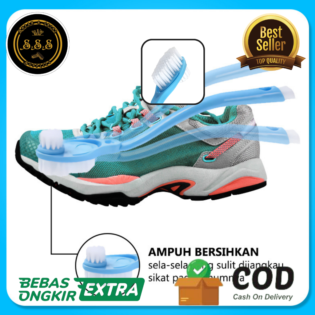 Jual Sikat sepatu bagian dalam sepatu multifungsi serbaguna, SIKAT ...