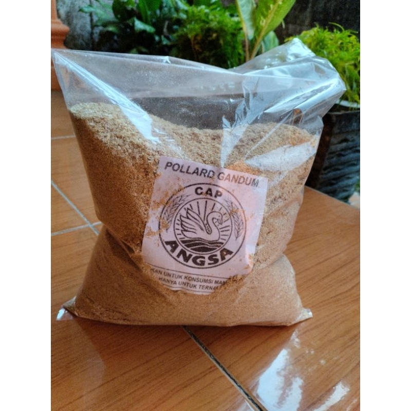 Jual Repacking Pollard cap Angsa kemasan 1 kg untuk Pakan ternak Sapi ...