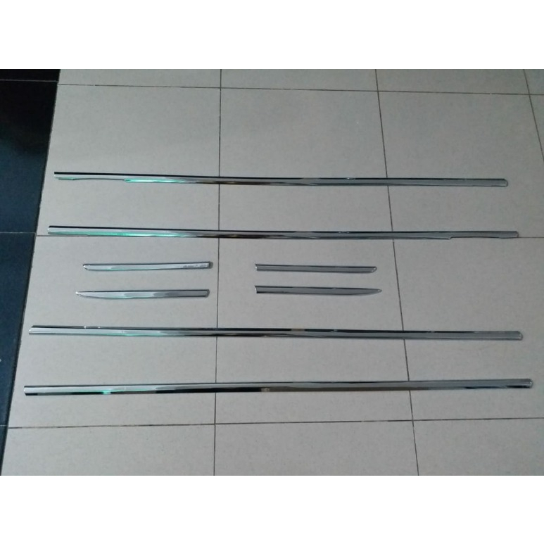 Jual lis list kaca sampingmobil innova 2016 up chrome | Shopee Indonesia