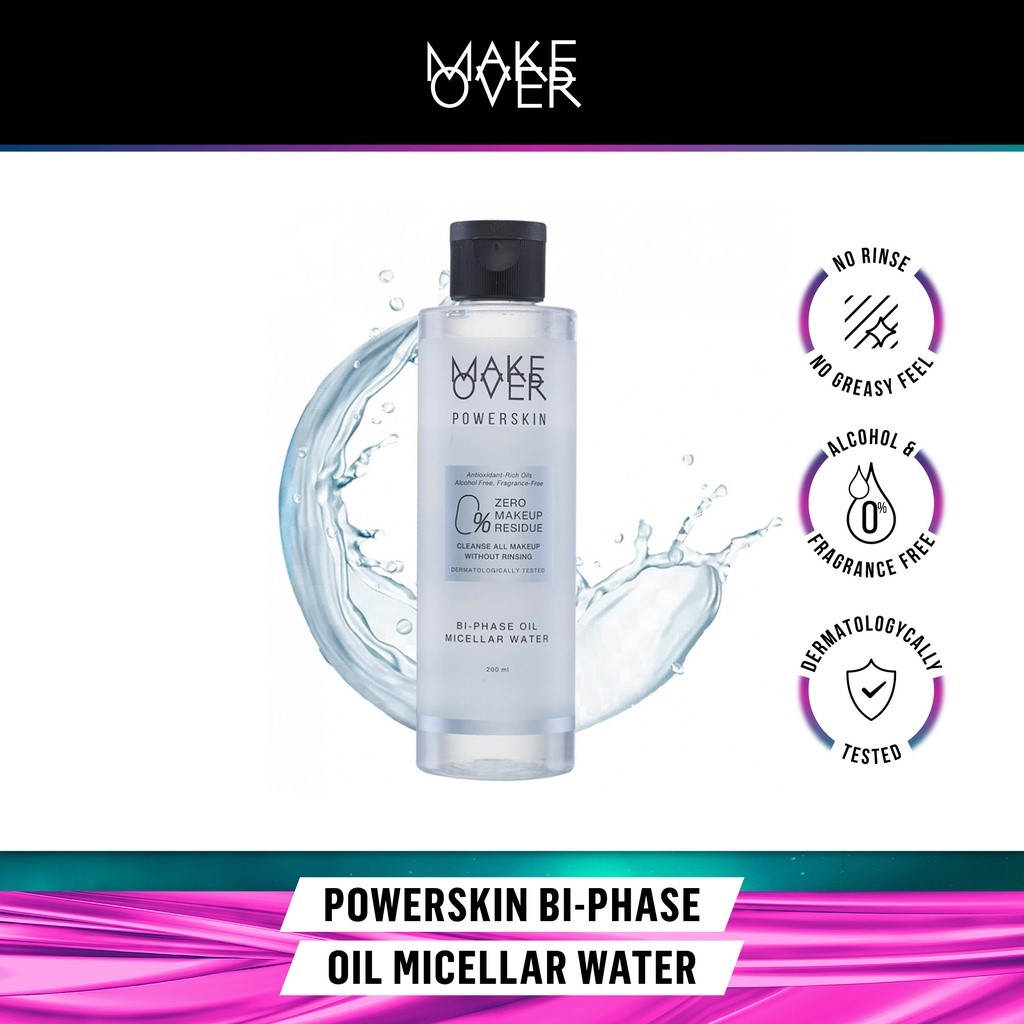 Jual LIVI - Make Over Power Skin Bi-Phase Oil Micellar Water 200 ml ...