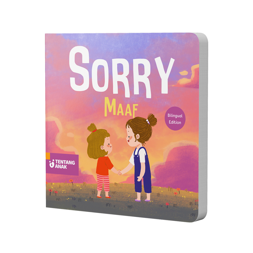 Jual Tentang Anak - Bilingual Board Book Sorry | Maaf | Buku Cerita ...