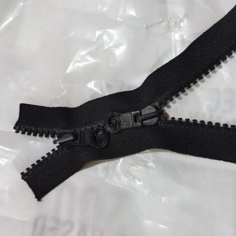Jual resleting wearpack resleting double kepala | Shopee Indonesia