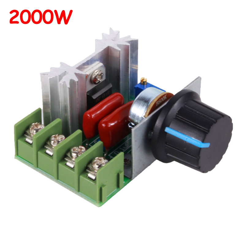 Jual Modul Dimmer 2000W AC 220V SCR Voltage motor speed Regulator ...